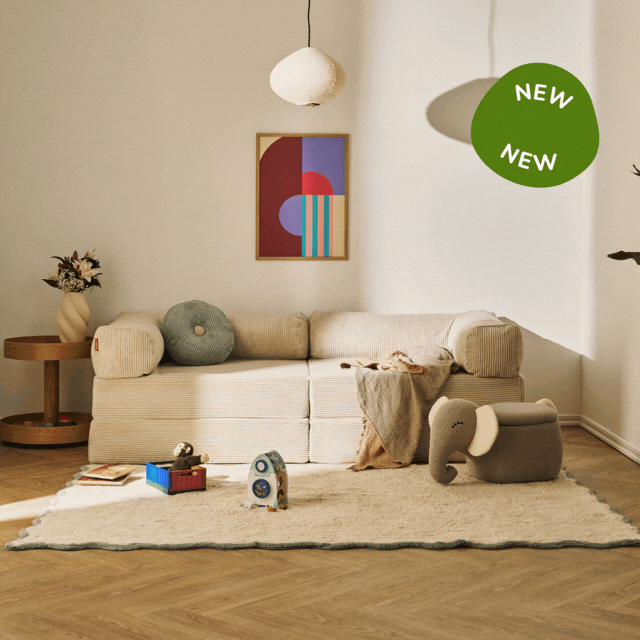 Funzy - the infinitely modular play sofa for children